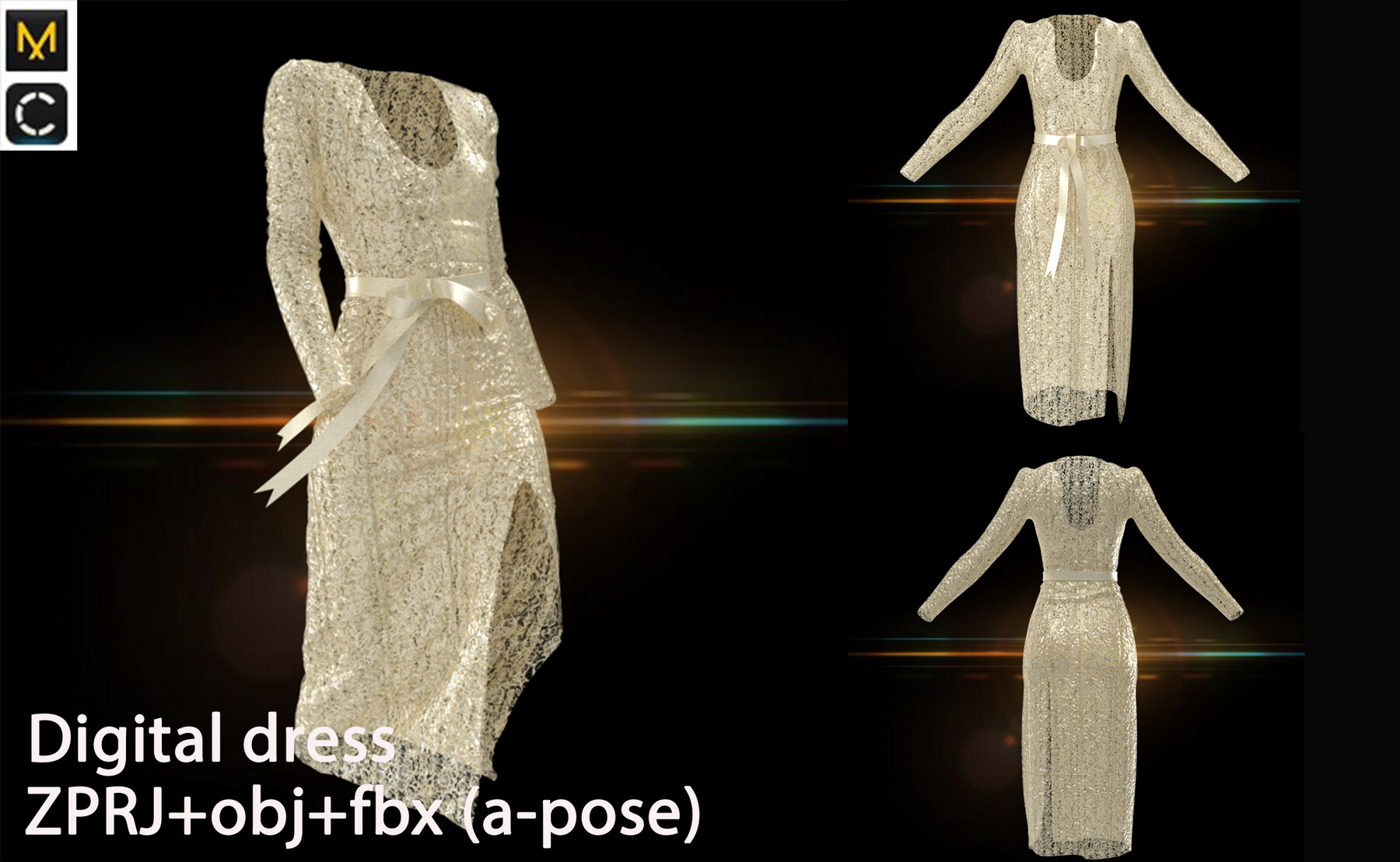 ArtStation - Digital dress | Resources