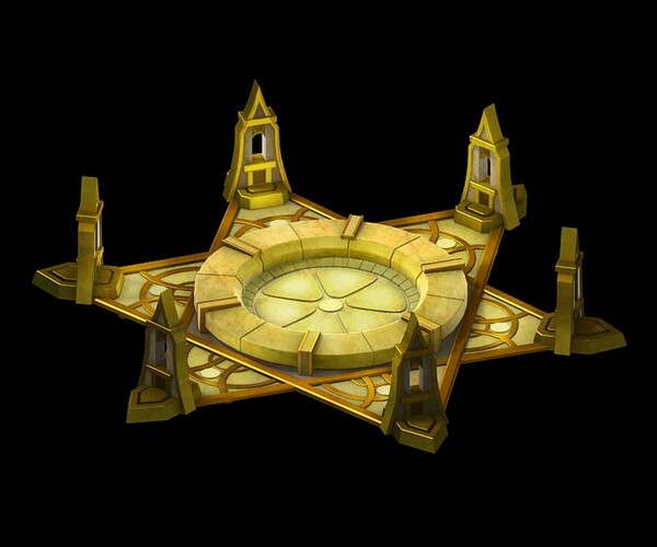 ArtStation - The human altar 0717 | Game Assets