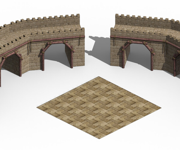 ArtStation - Dam 04 | Game Assets