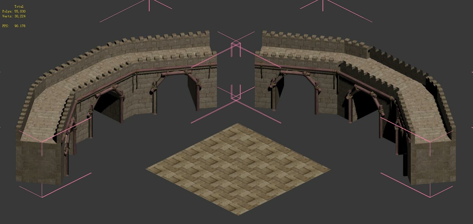 ArtStation - Dam 04 | Game Assets