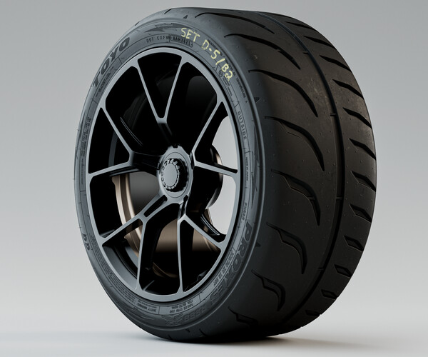 ArtStation - Toyo Proxes r888R New Profile (Real World Details) | Resources