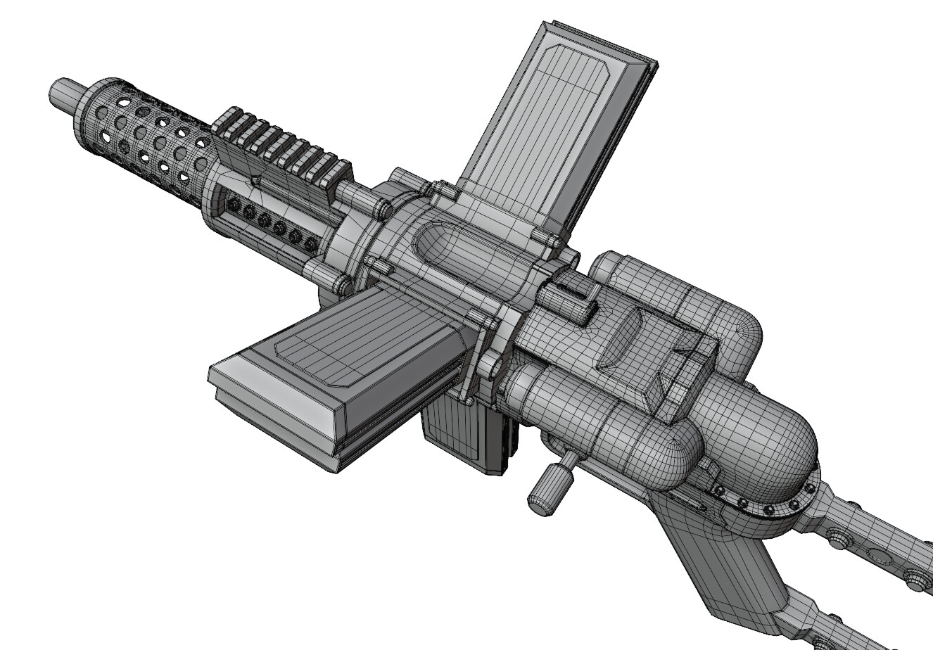 ArtStation - RIPPER shotgun rig, including first person arms IK rig and ...