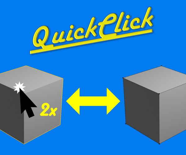 ArtStation - QuickClick - Blender Addon | Resources