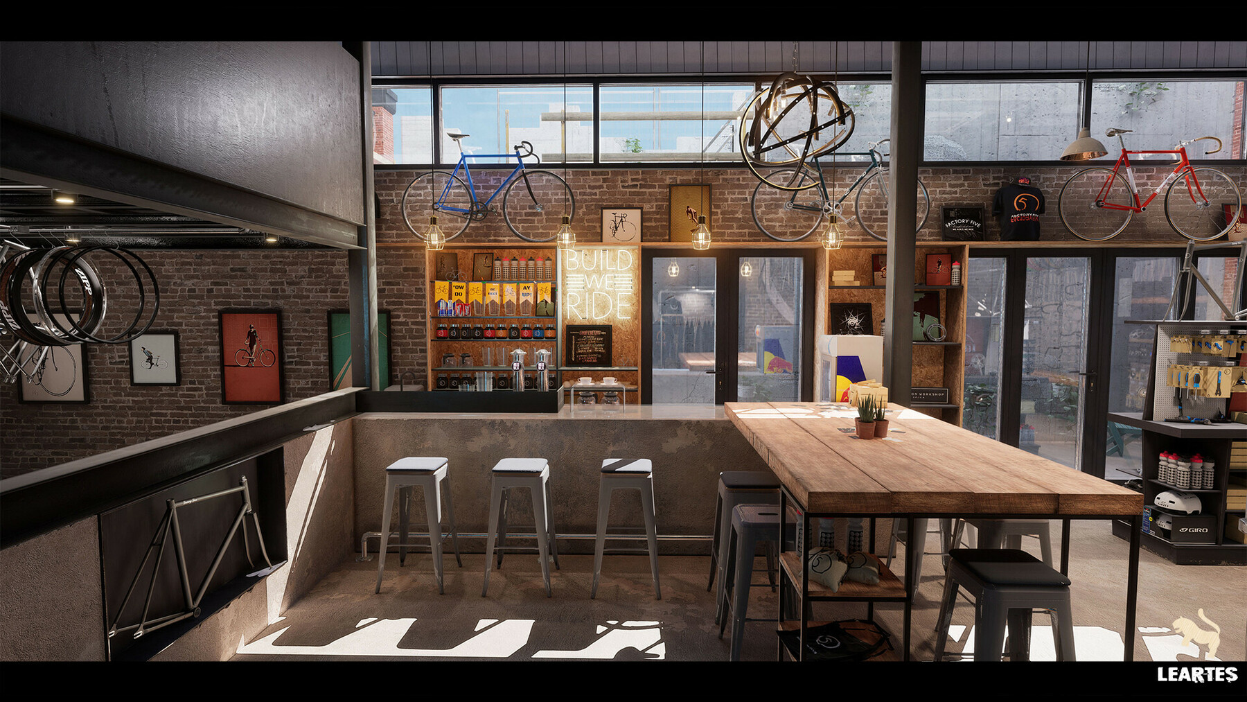 ArtStation - Bike Shop Environment / Unreal Engine 4 | Game Assets