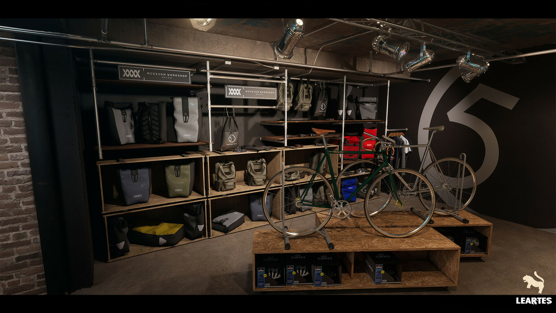 ArtStation - Bike Shop Environment / Unreal Engine 4 | Game Assets