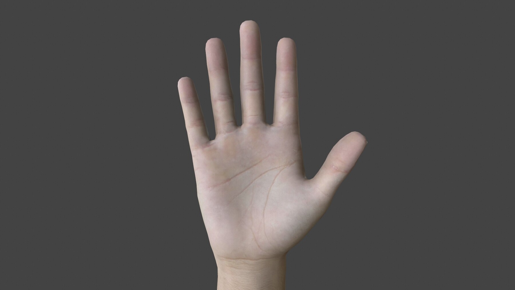 ArtStation - HAND.006 Rigged Hand | Game Assets