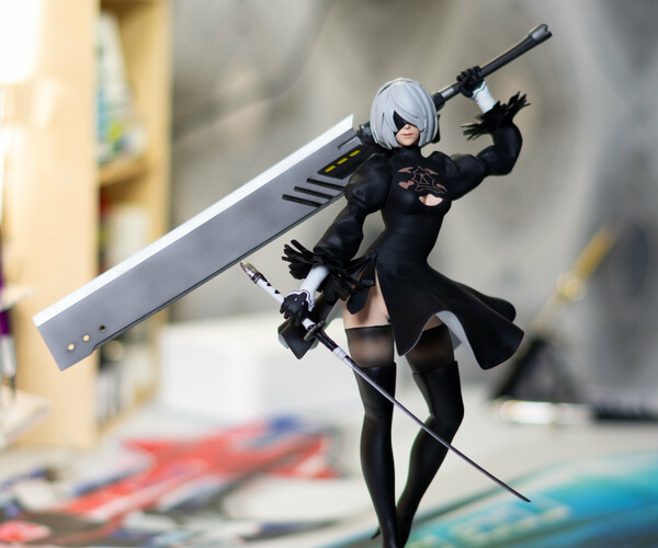 ArtStation - 2B - Nier Fanart | Resources