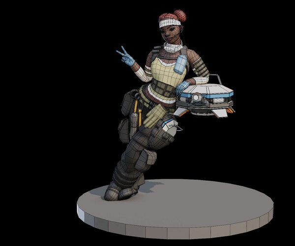 ArtStation - lifeline rig, 3D printable | Resources