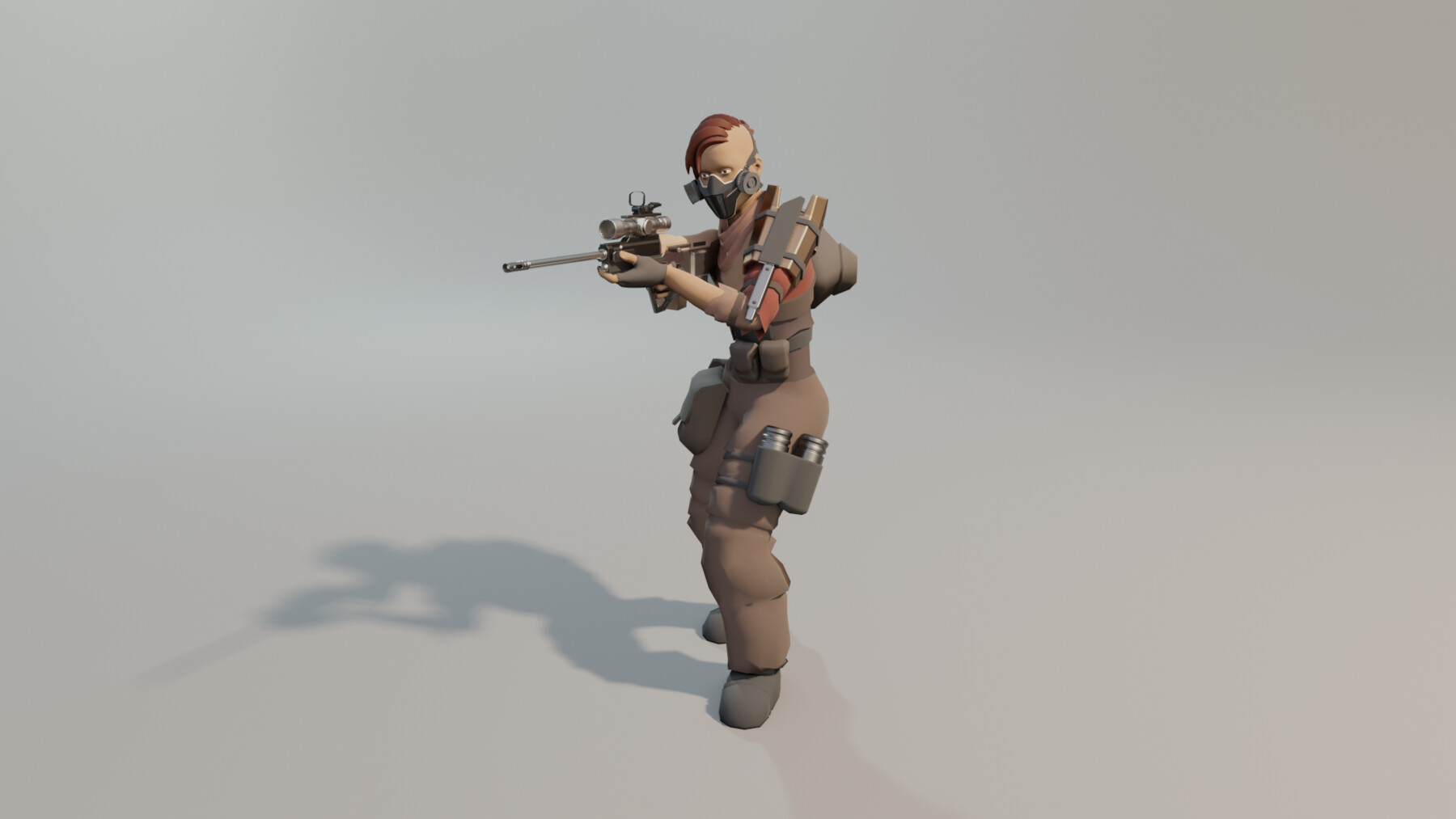 ArtStation - raider character rig | Game Assets