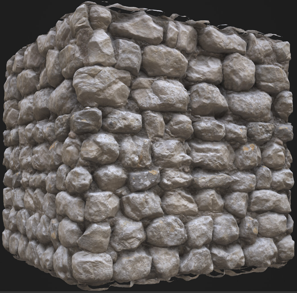 ArtStation - PBR Texture - Stone Wall 004 (Photogrammetry) | Game Assets