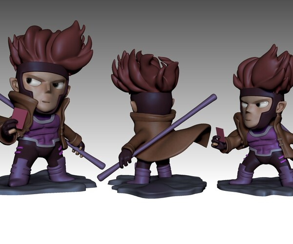 ArtStation - Gambit STL For 3D Printing | Resources