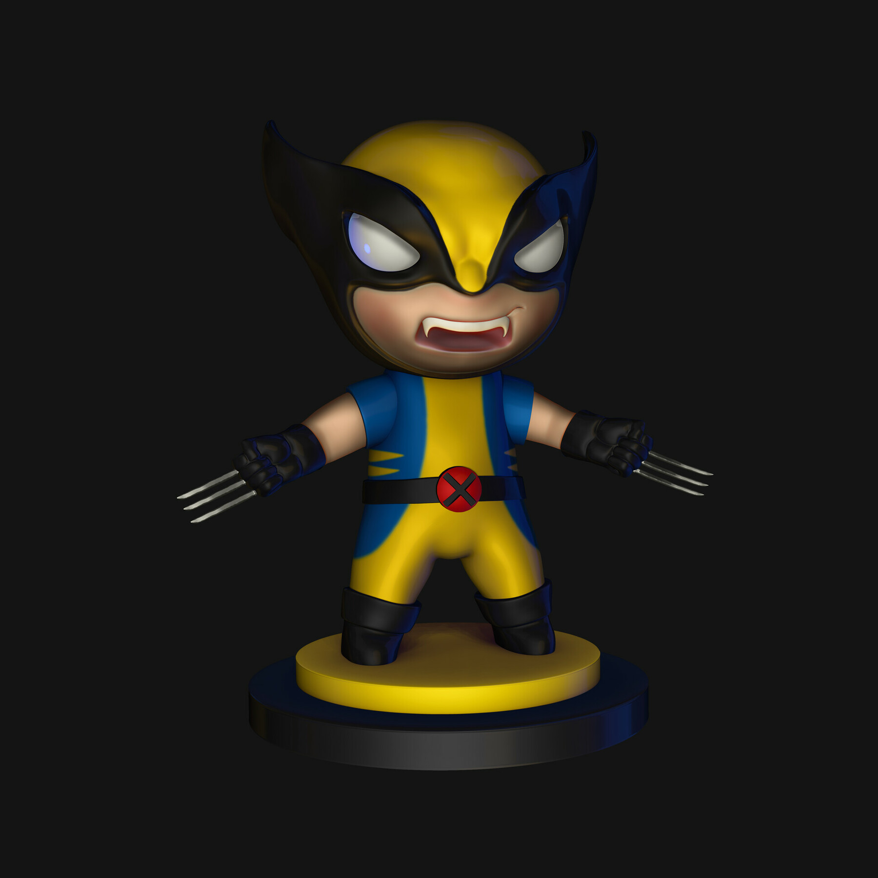 ArtStation - Wolverine STL For 3D Printing | Resources