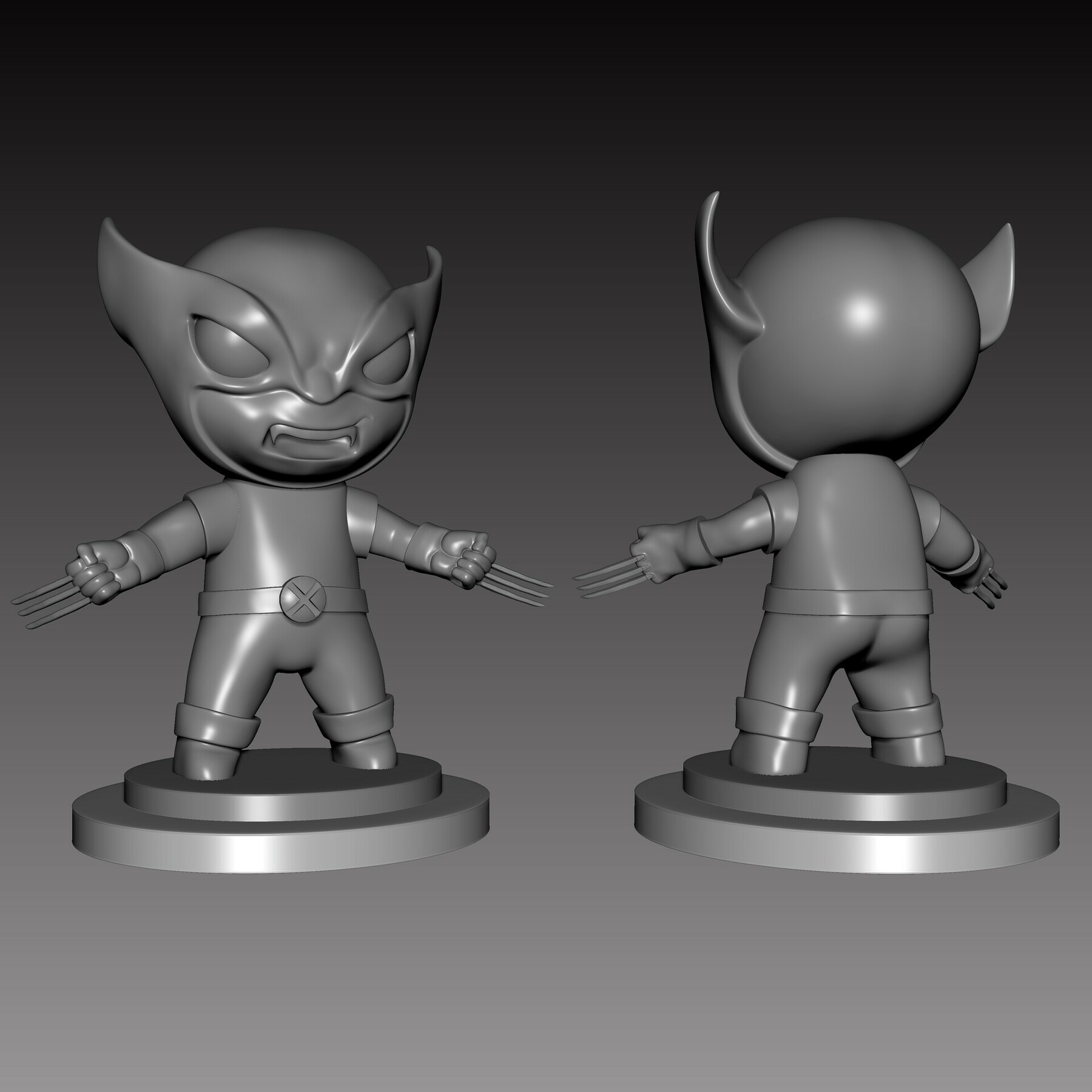 ArtStation - Wolverine STL For 3D Printing | Resources