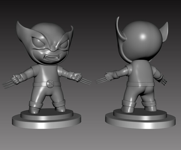 ArtStation - Wolverine STL For 3D Printing | Resources