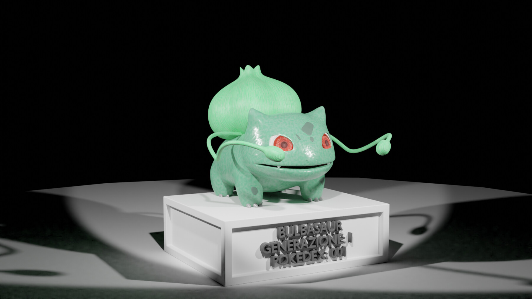ArtStation - BULBASAUR 3D MODEL FOR PRINT OR RIGGING | Resources