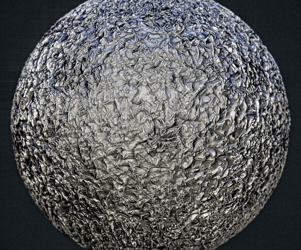 ArtStation - PBR - FOIL METAL PAPER 2- 4K MATERIAL | Game Assets