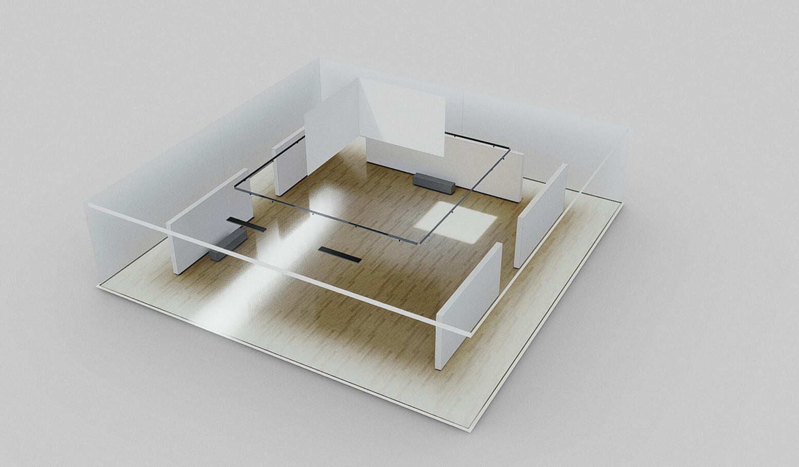 ArtStation - VR Square Gallery 4k | Game Assets