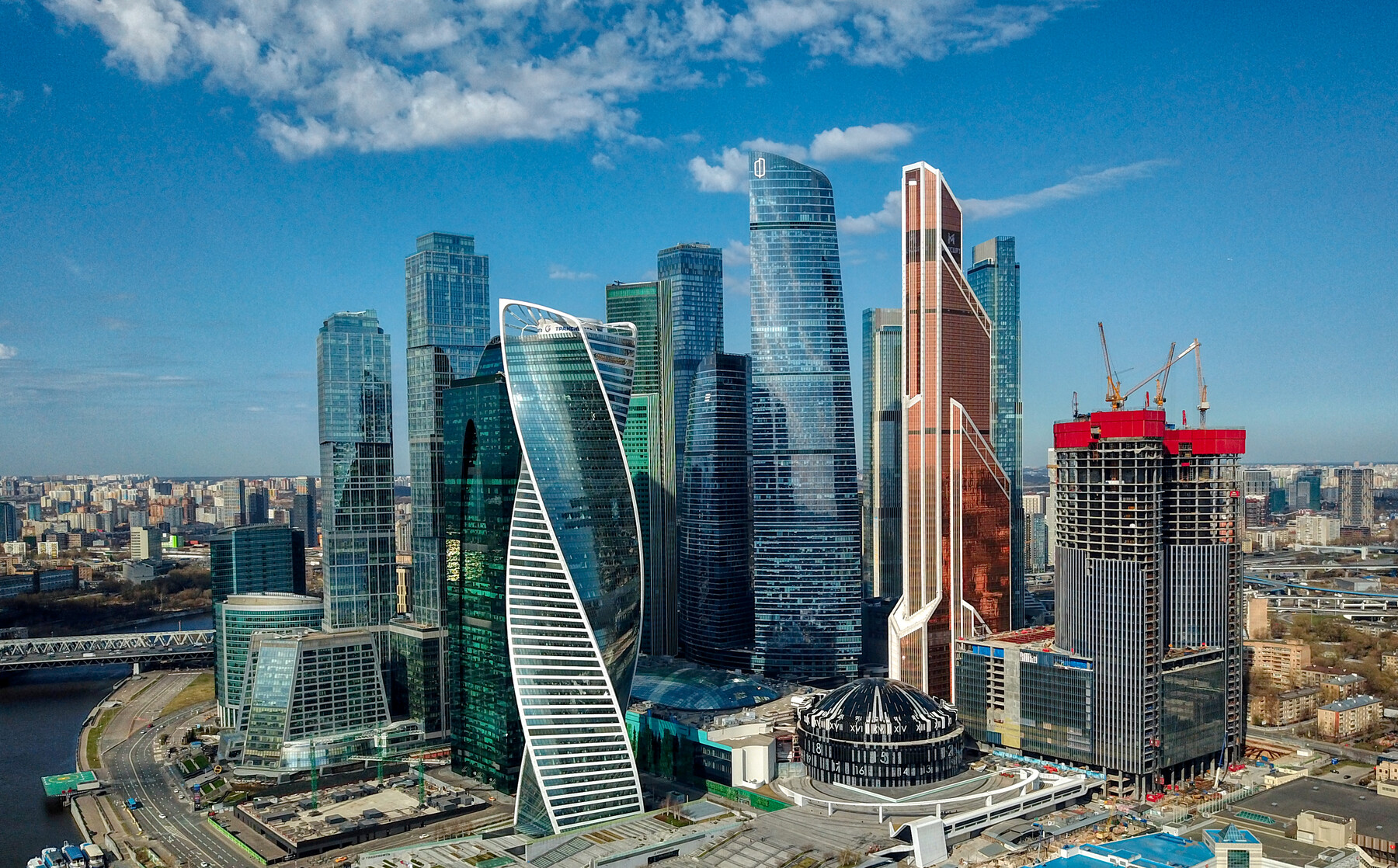 ArtStation - 200+ phytographs of aerial views of Moscow city ...