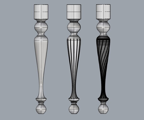 ArtStation - Furniture Table Leg | Resources