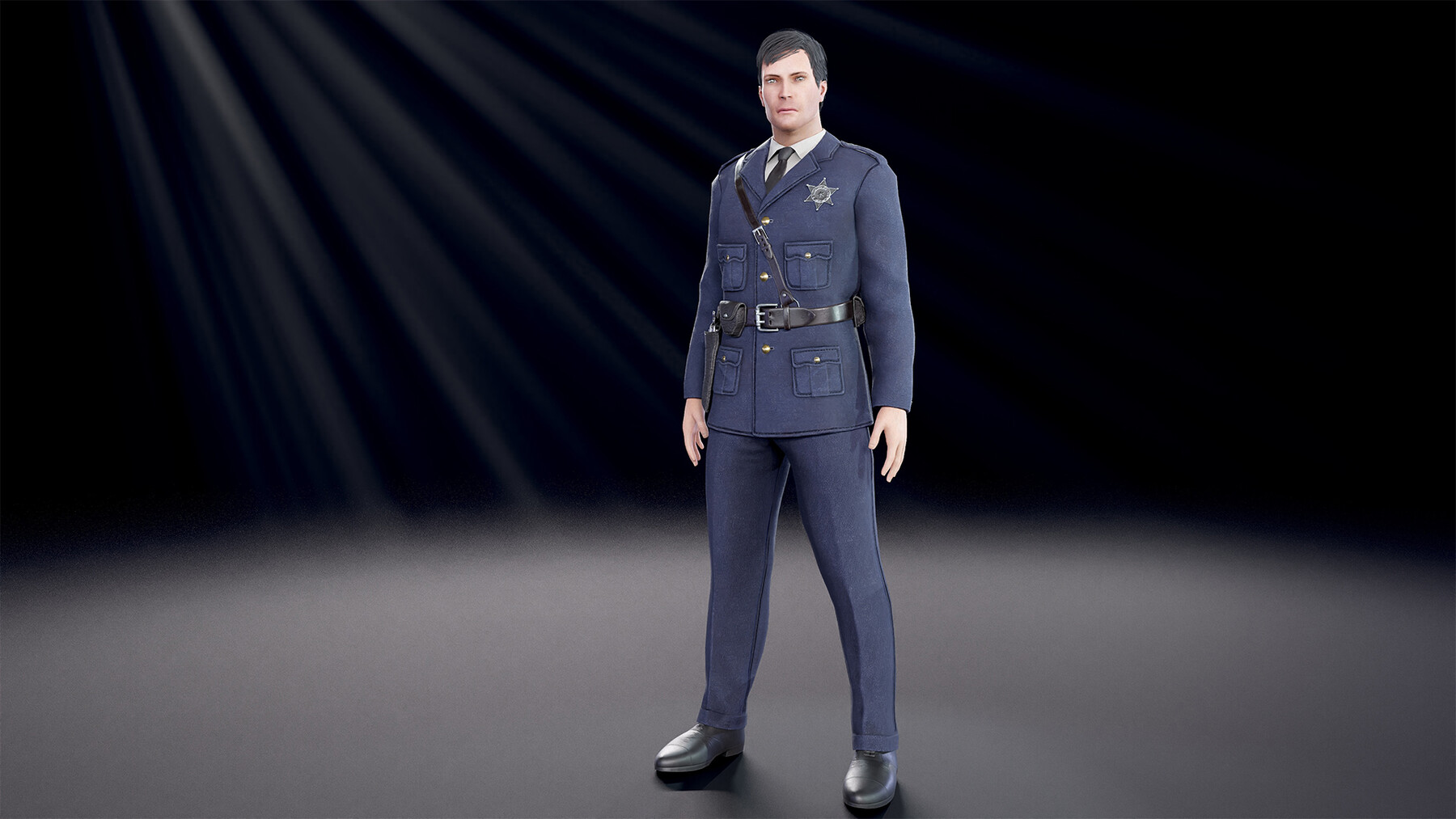 ArtStation - Policeman | Game Assets