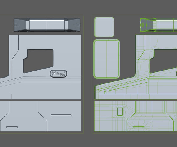 ArtStation - Sci-Fi Hard Surface \ DETAILS 120+ | Resources