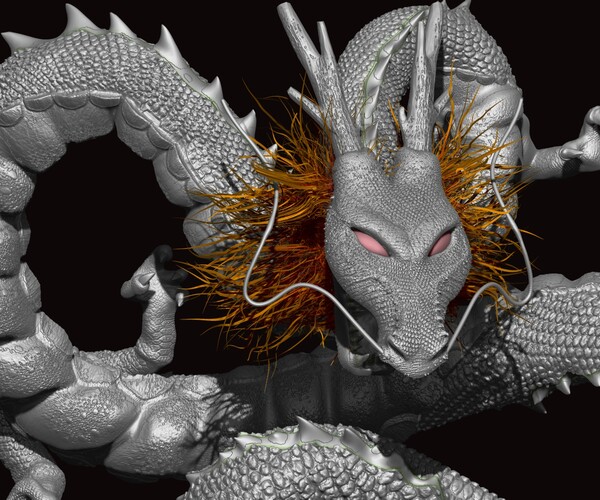 ArtStation - Shenron The Dragon | Resources