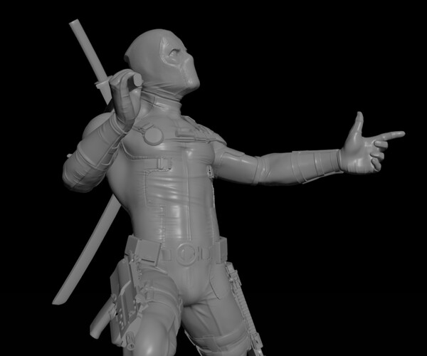 ArtStation - Deadpool stl 3D print model | Resources