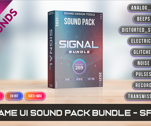 ArtStation - SIGNAL Sound Pack Bundle | Game Assets