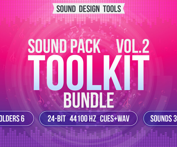 ArtStation - TOOLKIT Vol.2 Sound Pack Bundle | Game Assets
