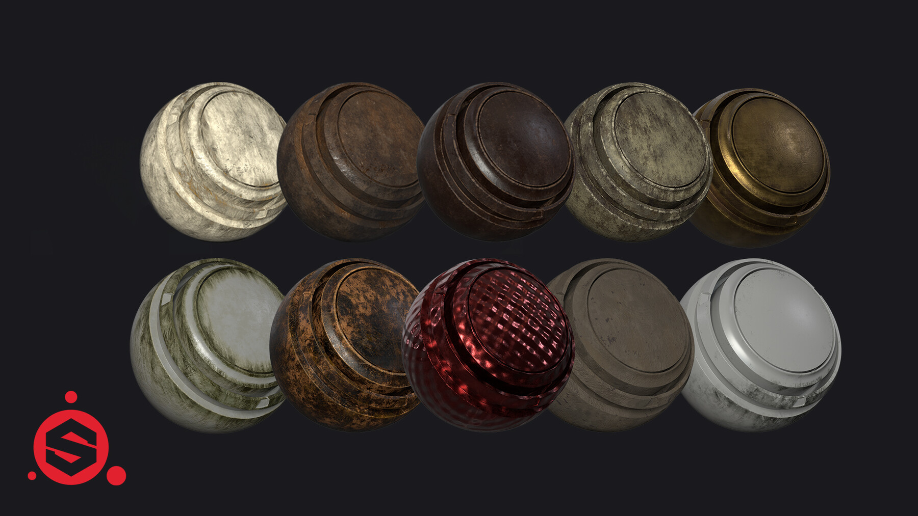 ArtStation - 27 Smart Material Pack | Resources