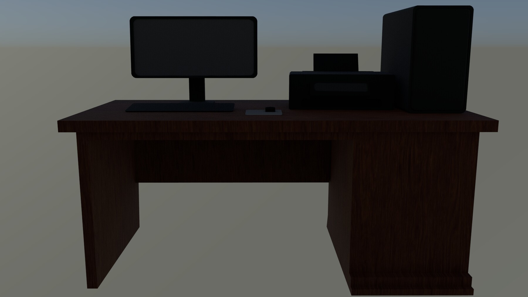 ArtStation - Computer Desk | Game Assets
