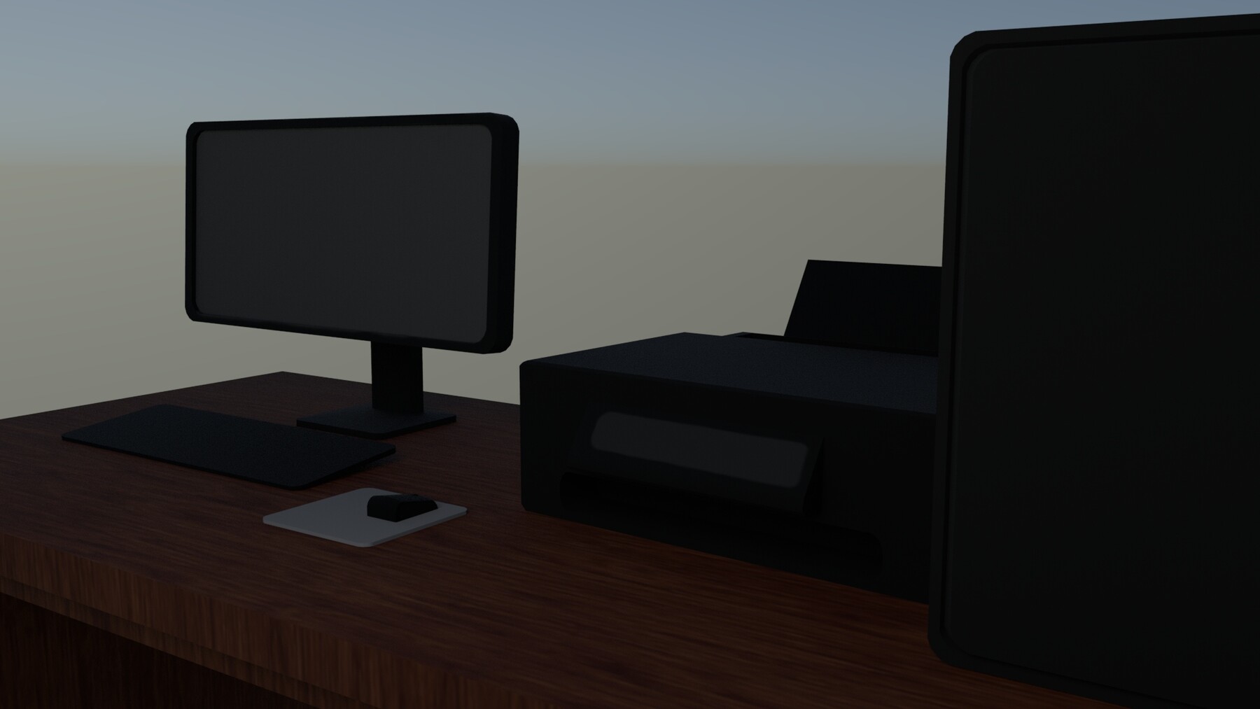 ArtStation - Computer Desk | Game Assets