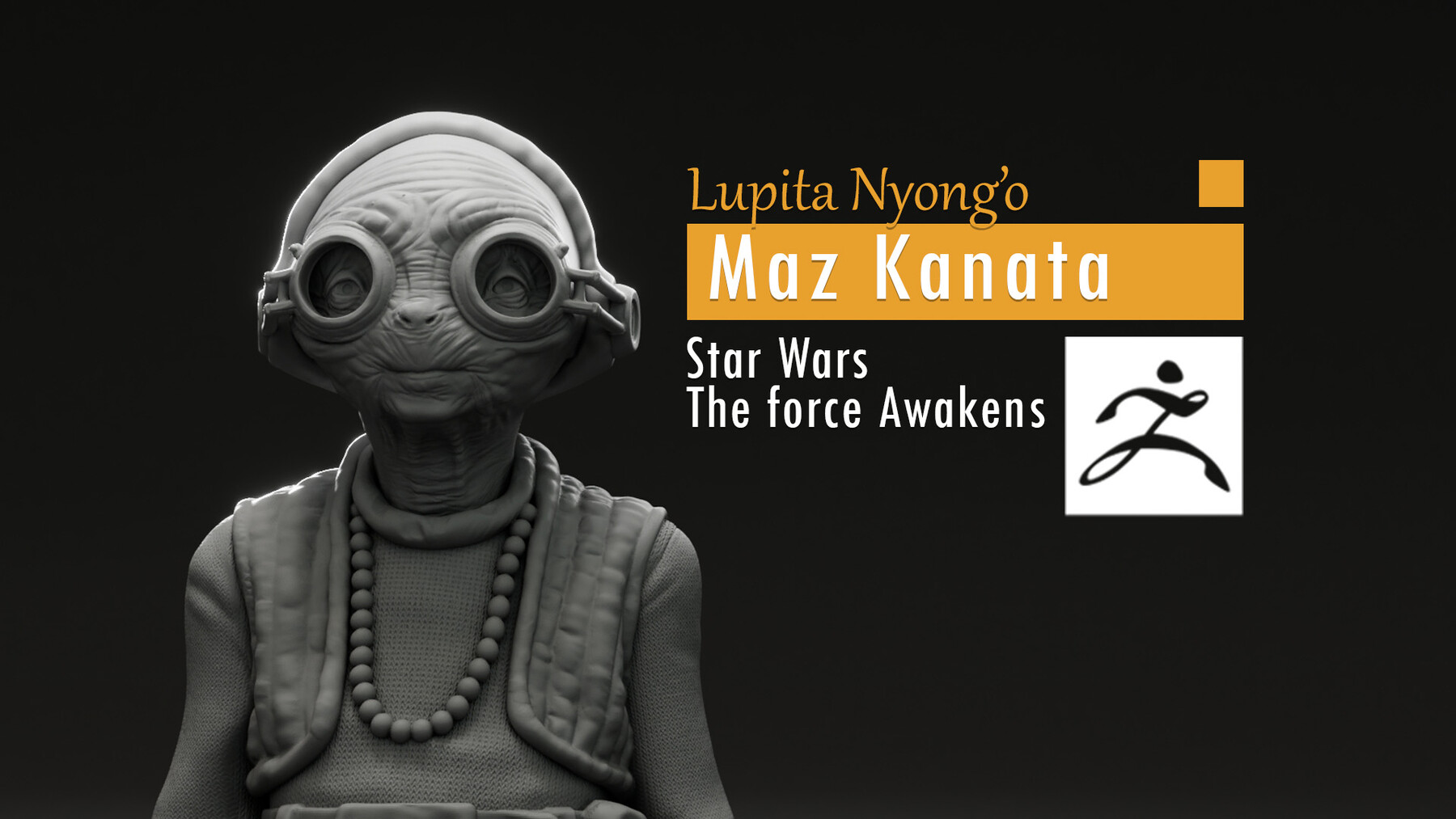 Eduardo Ruiz Urrejola - Lupita Nyong'o - Maz Kanata - Star Wars Episode ...