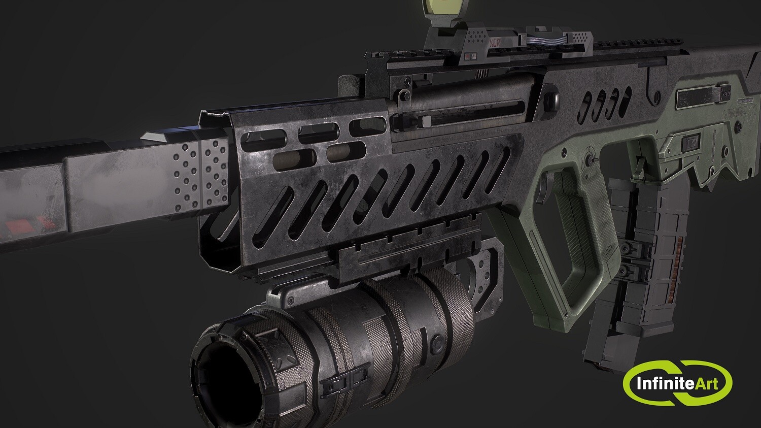 ArtStation - TAR-21 / Tavor Assault Rifle-21 (90 часов) | Game Assets