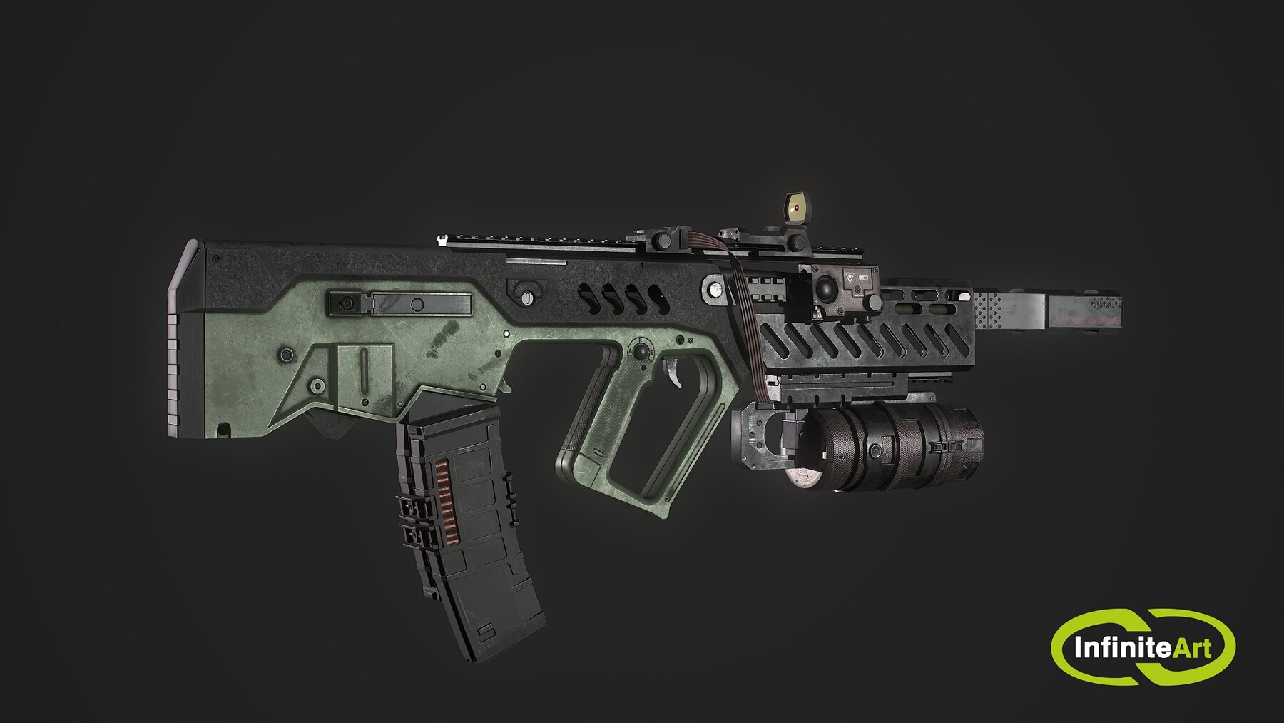 ArtStation - TAR-21 / Tavor Assault Rifle-21 (90 часов) | Game Assets