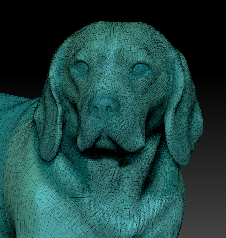 ArtStation - Beagle dog 09 | Game Assets