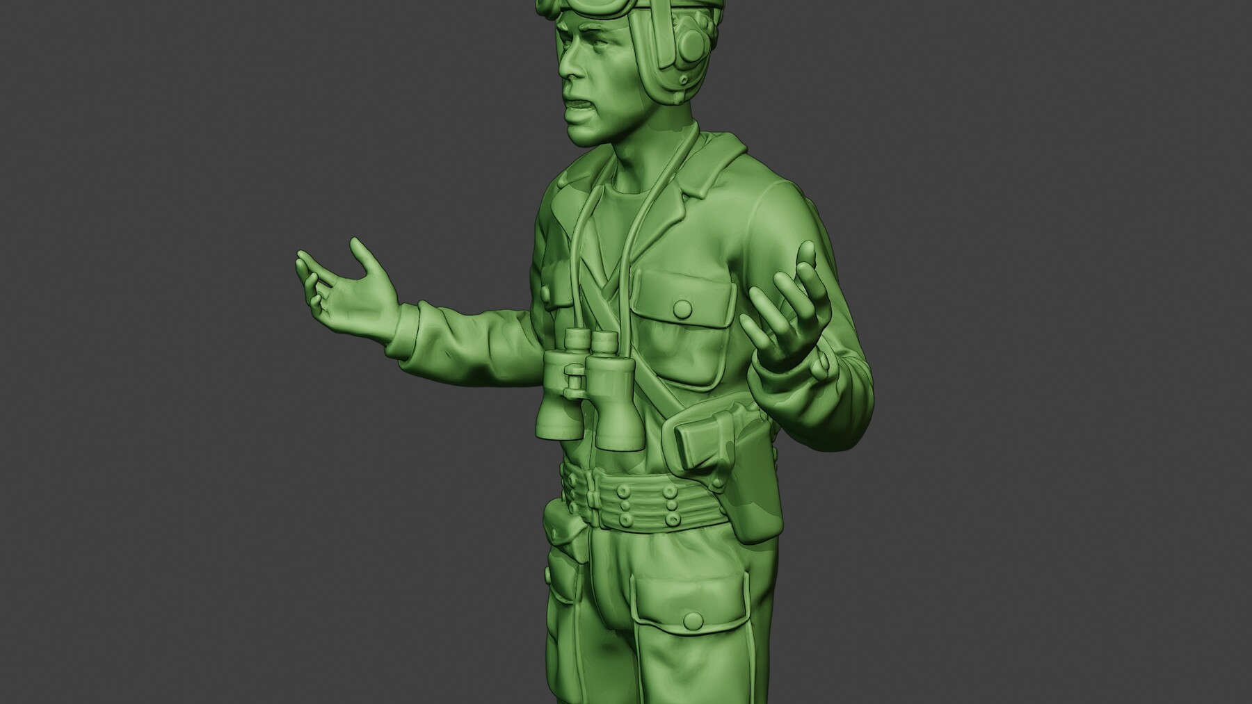 ArtStation - American Tank Crew unit ww2 Talk ATC1 | Resources
