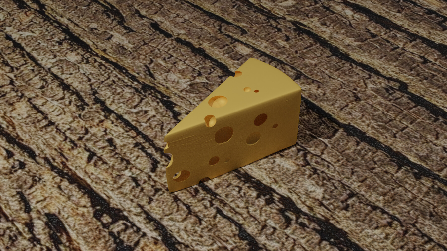 ArtStation - Cheese 3D model | Game Assets