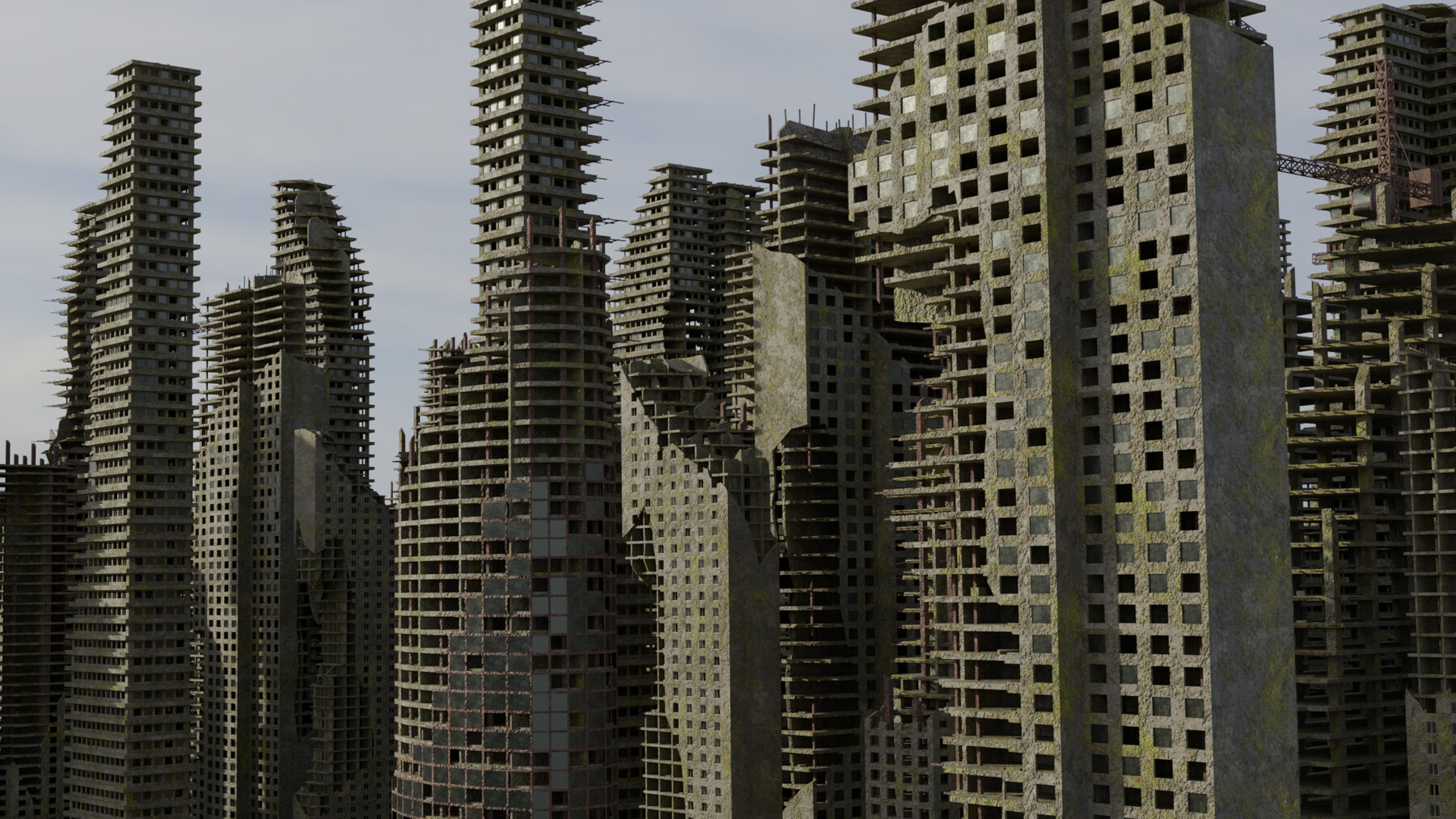 ArtStation - Post Apocalyptic Ruined City Pack | Resources