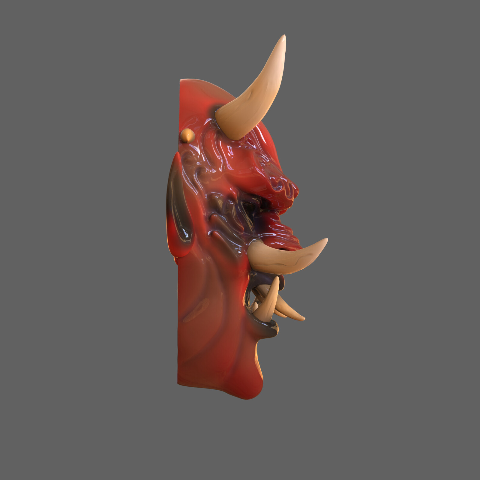 ArtStation - Demon mask | Resources