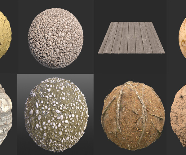 ArtStation - pbr texture pack seamless collection | Game Assets