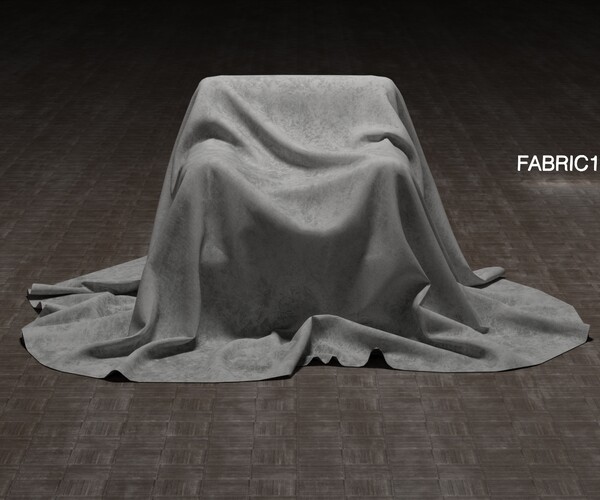 ArtStation - Fabric Cover PACK 20 Meshes | Resources