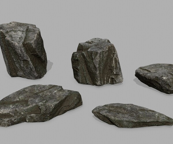 ArtStation - Rock Set | Game Assets