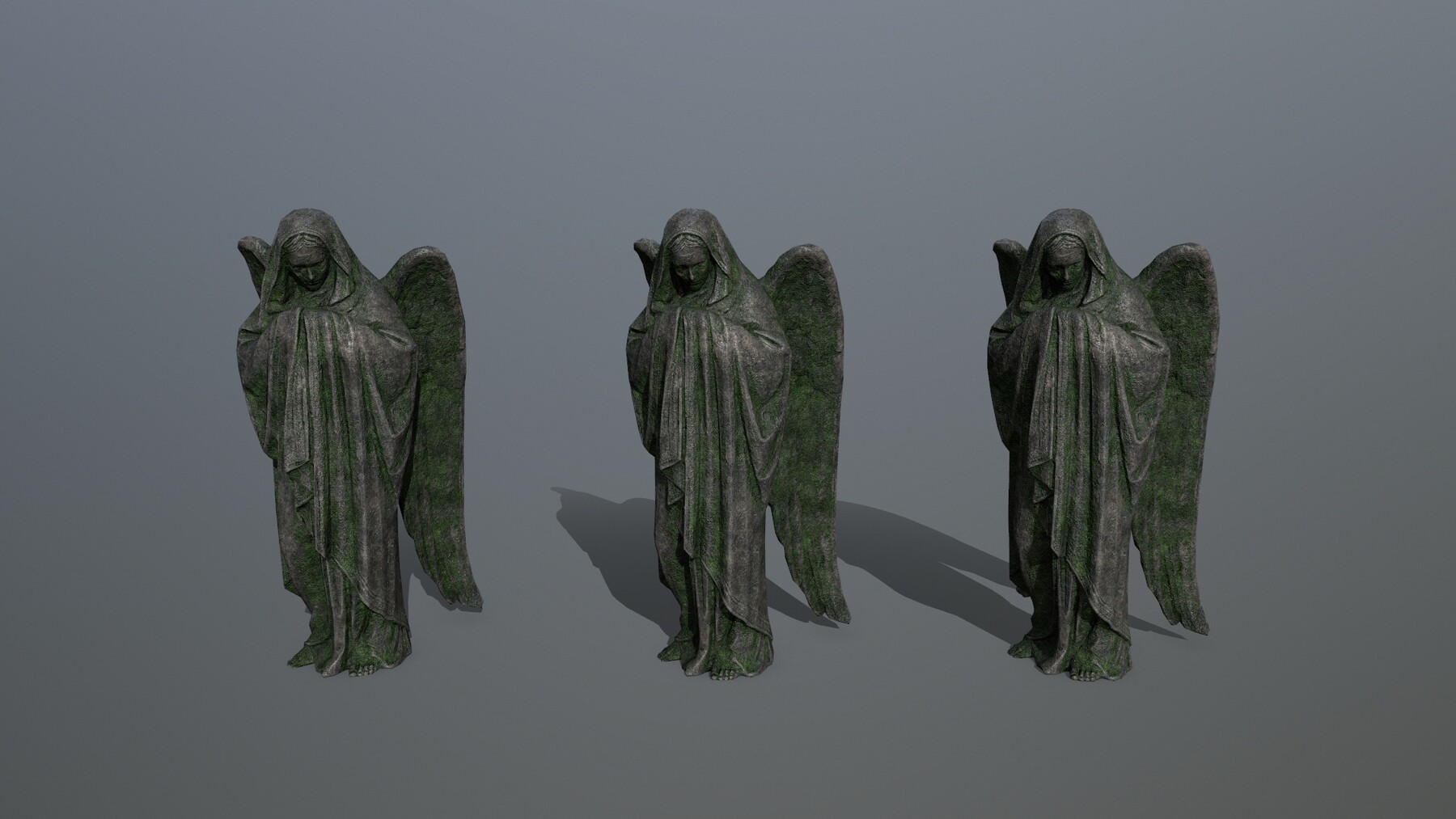 ArtStation - Angel_Statue_1 | Game Assets
