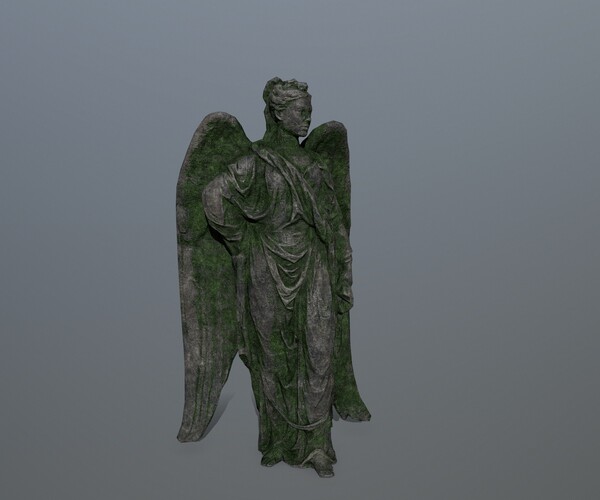 ArtStation - Angel_Statue_5 | Game Assets