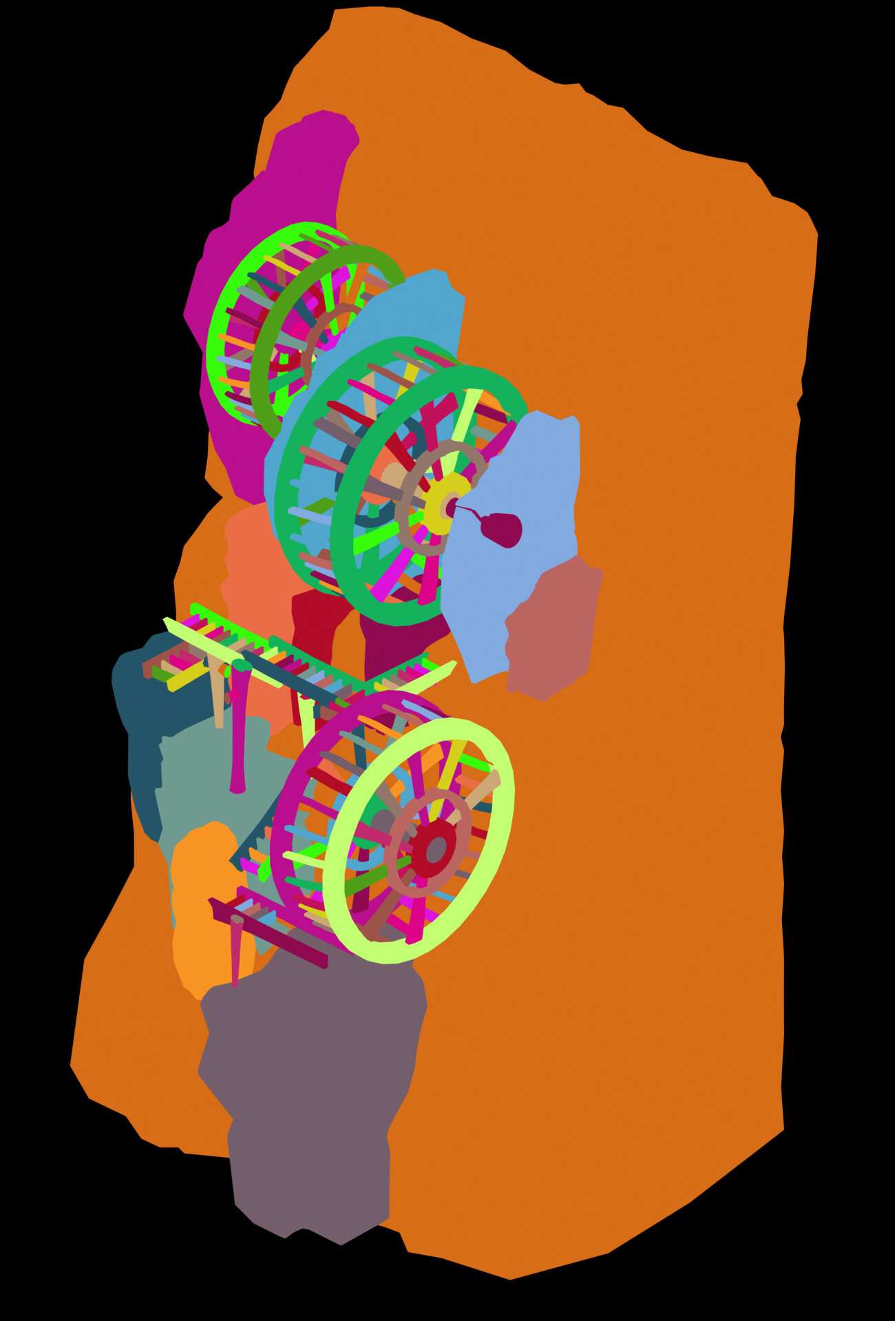 ArtStation - Cliffside - Waterwheel 02 | Game Assets