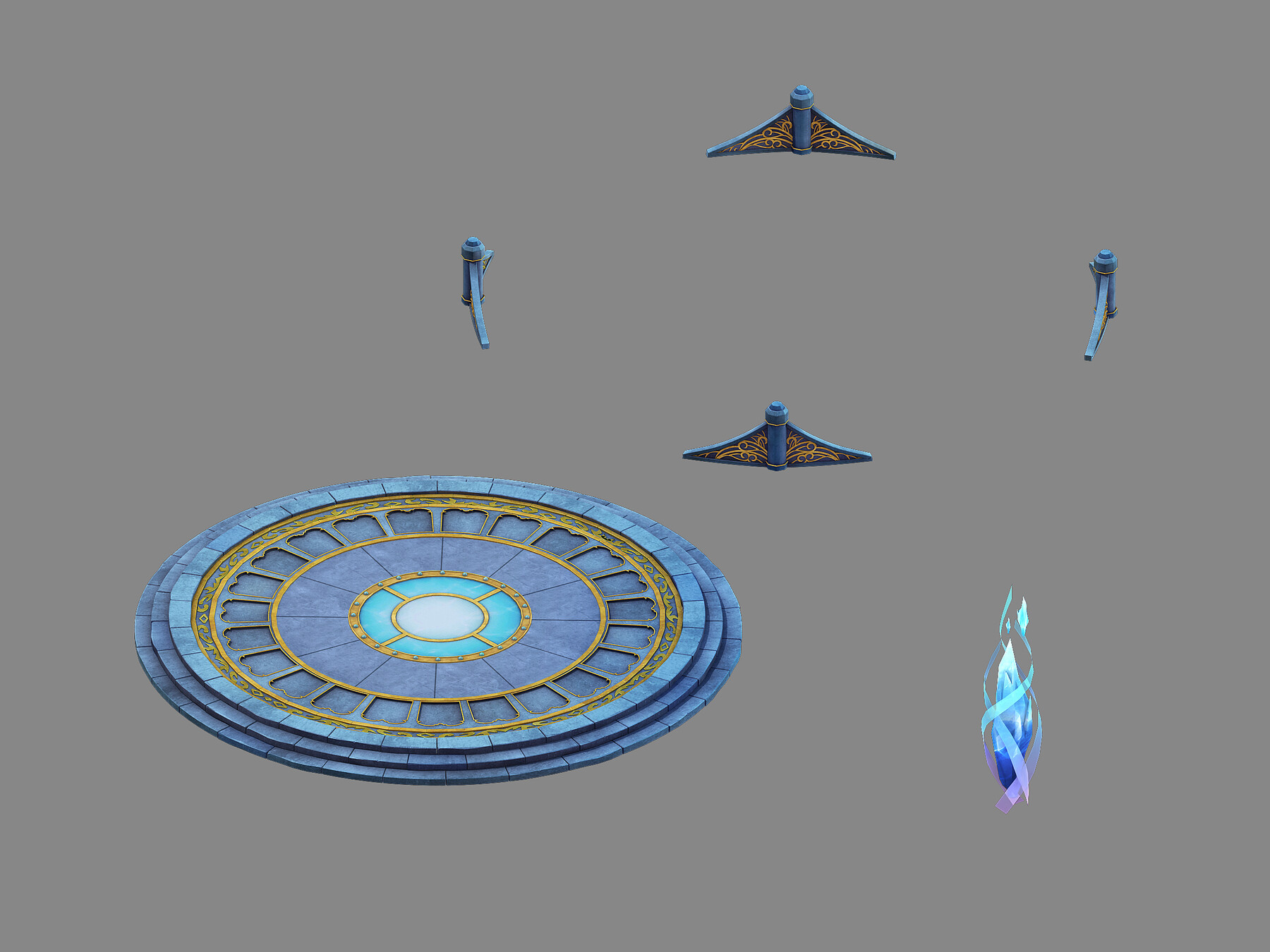 ArtStation - Moon City - Shop Gamble 01 | Game Assets