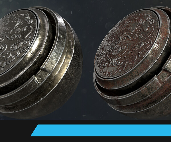 ArtStation - Metal Study Smart Materials | Resources