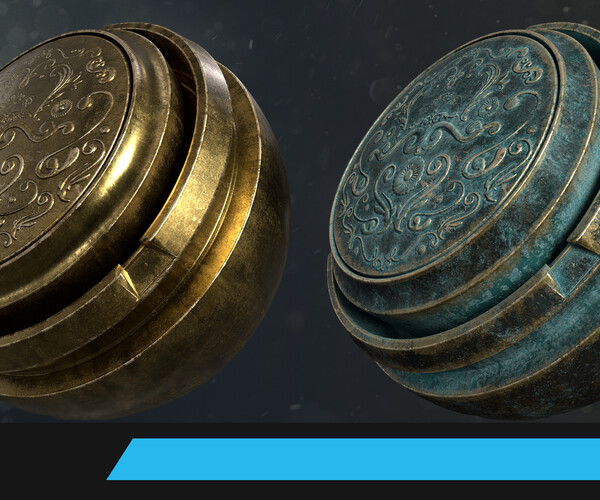 ArtStation - Metal Study Smart Materials | Resources