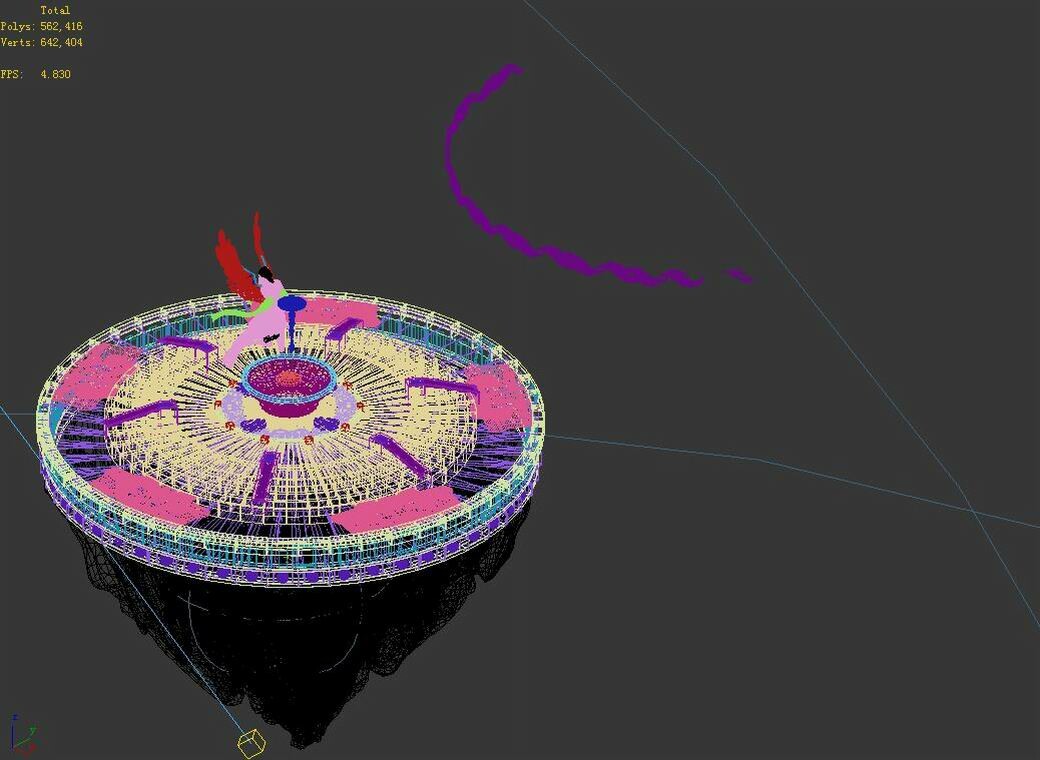 ArtStation - Moon City - Round Platform 03 | Game Assets